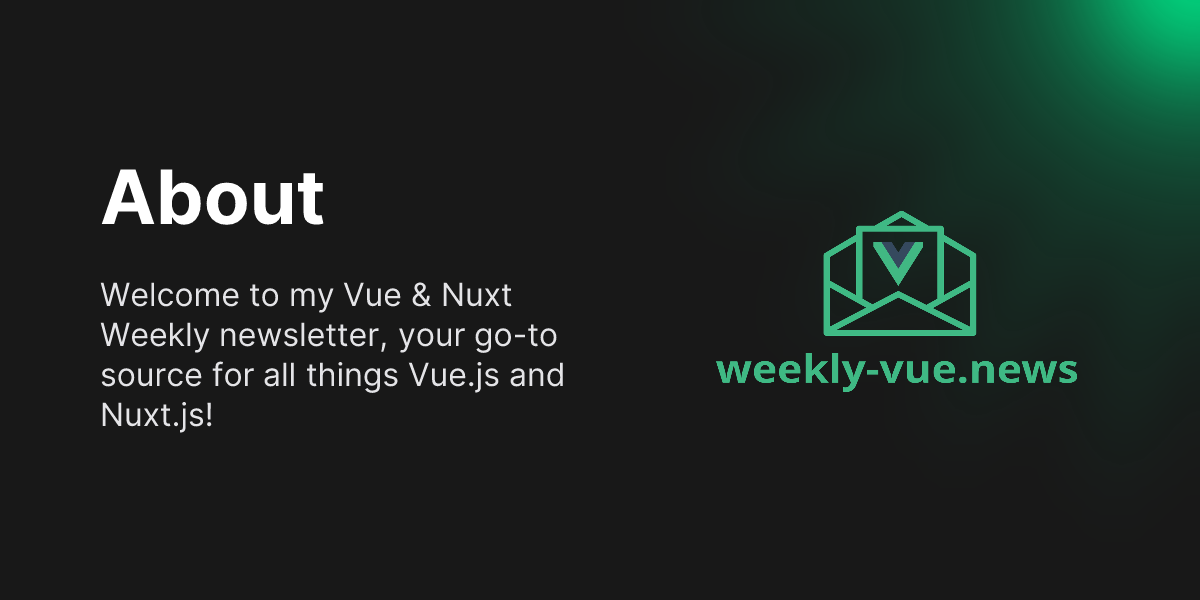 About | Weekly Vue News About | Weekly Vue News