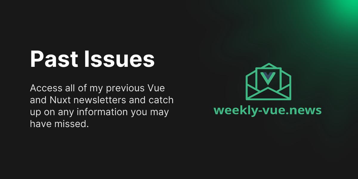 Past Issues | Weekly Vue News